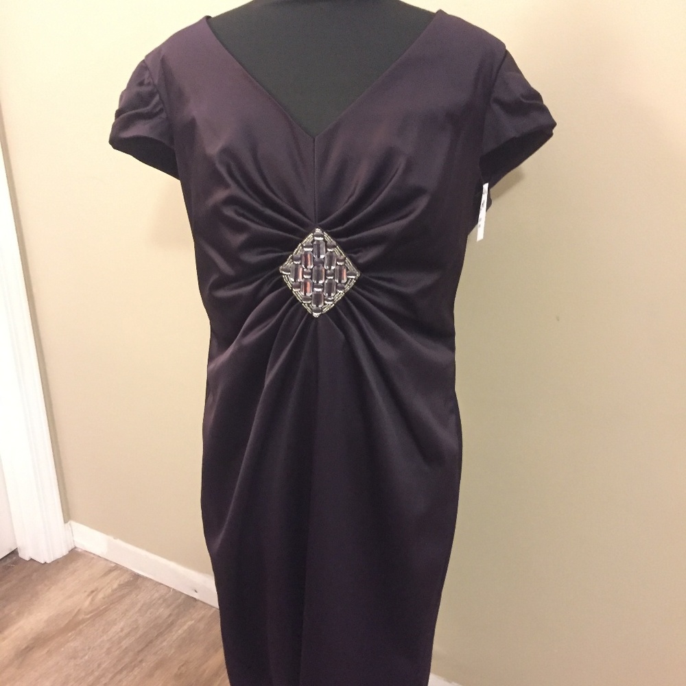 Km Collections By Milla Bell Purple Formal Dress - Gem